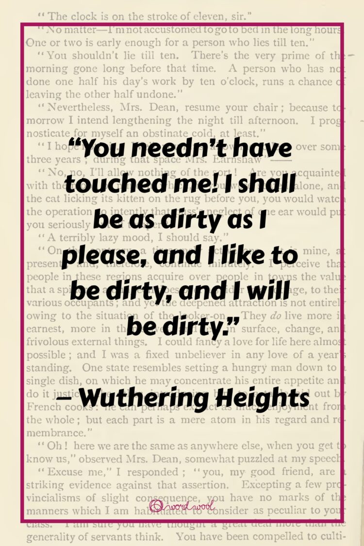 57 Best Quotes "Wuthering Heights" (Handpicked)